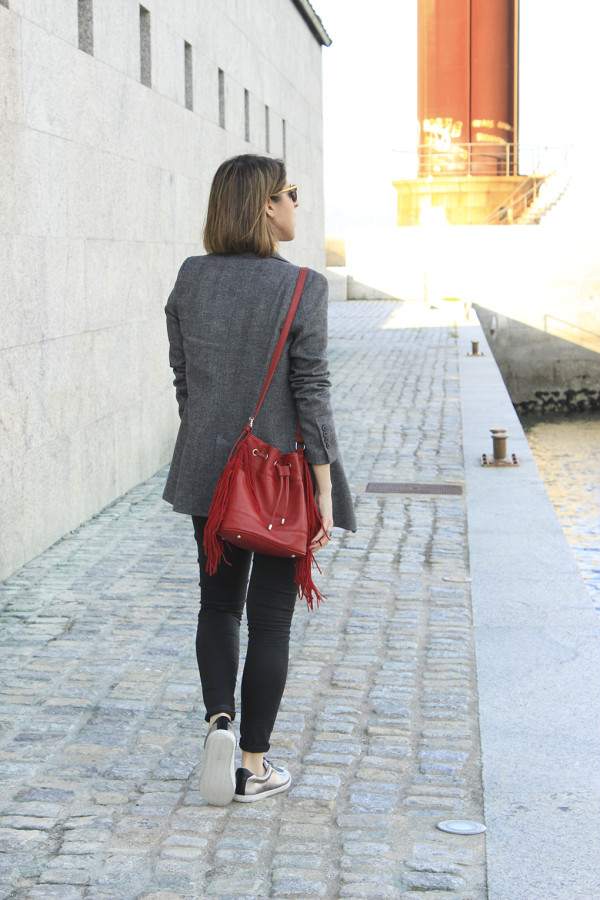 Blazer Gris Oversized - Cómo combinarla